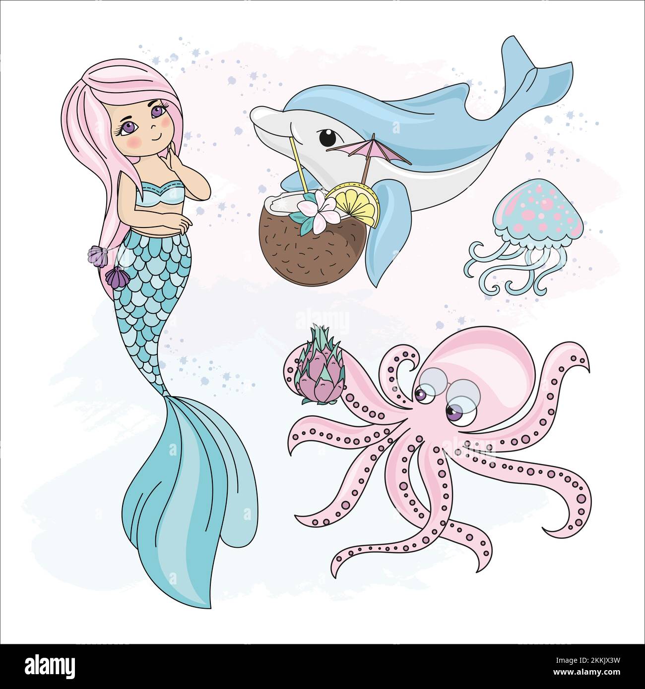 Dolphin dream Stock Vector Images - Alamy