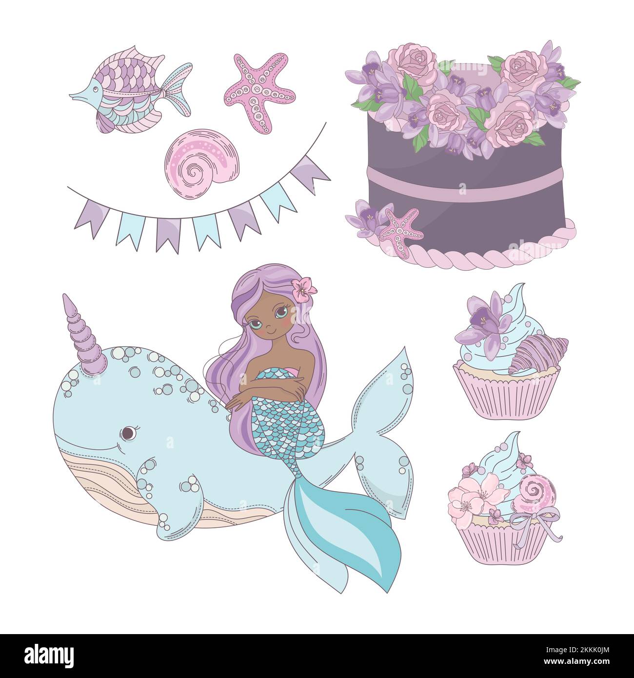 MERMAID HOLIDAY Princess Girl Underwater Tropical Sea Ocean Travel ...