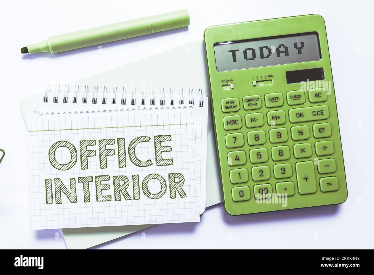 Handwriting text Office Interior. Business idea making indoor spaces ...