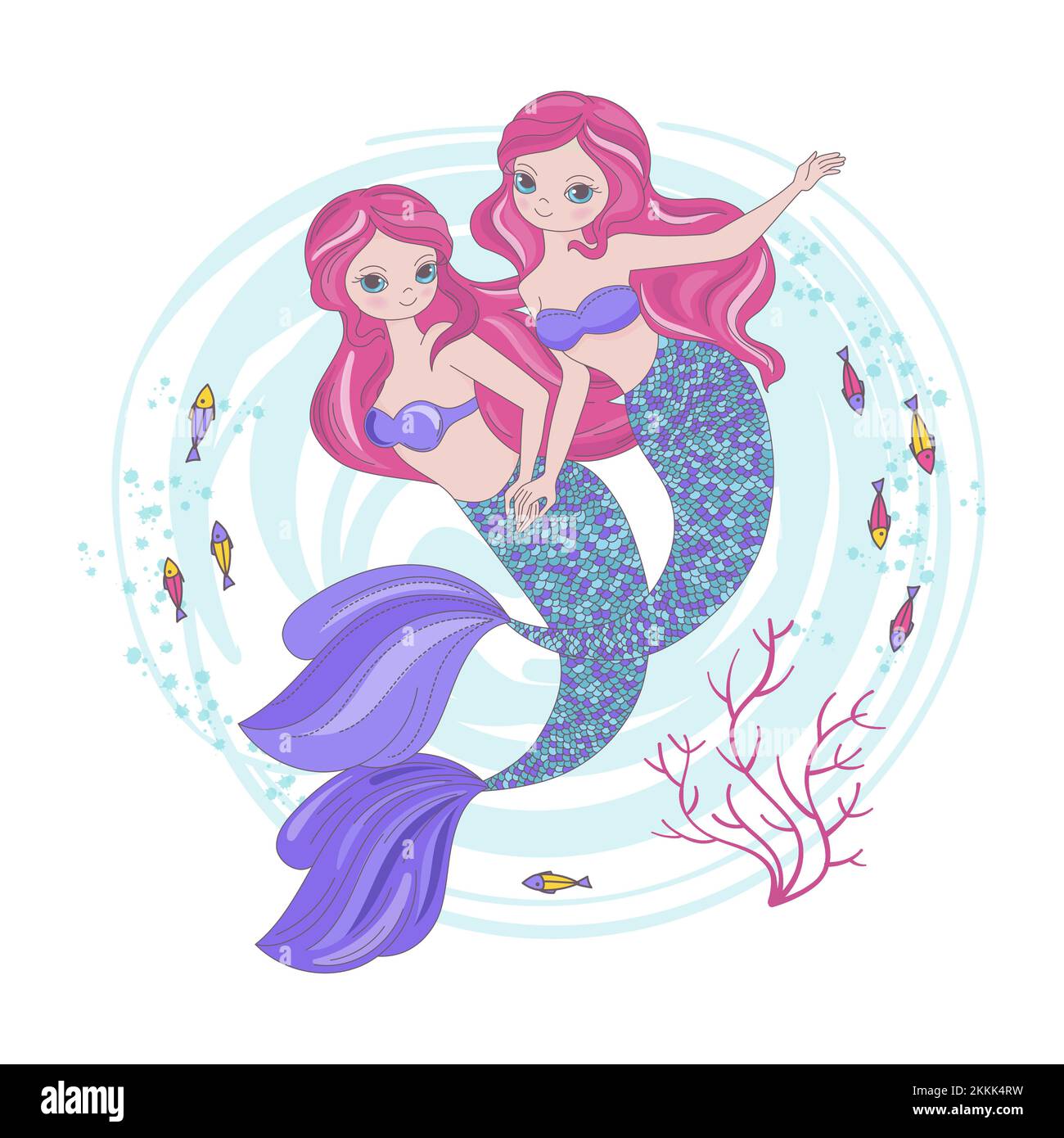 Cartoon fairy sisters hi-res stock photography and images - Alamy