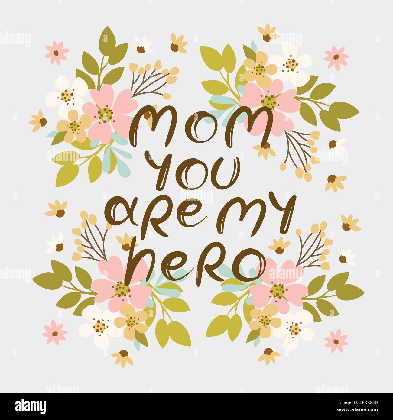 Mom hero Stock Vector Images - Alamy
