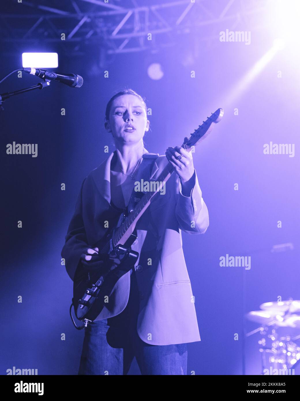 Milan, Italy, 25th Nov 2022. Wolf Alice perform live at Fabrique in ...