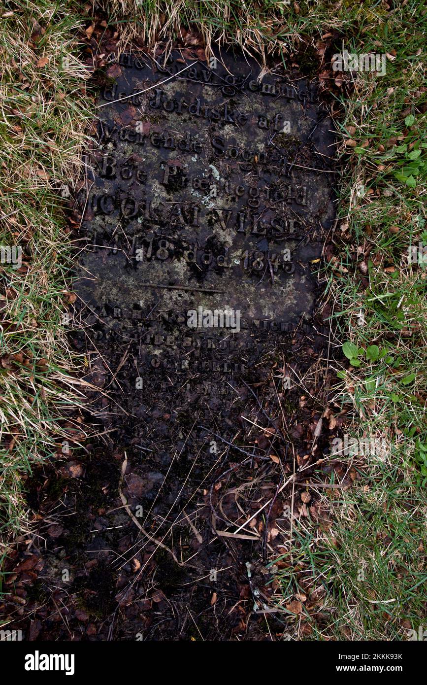 Bø church was constructed in 1824 in cruciform design in Norway's ...