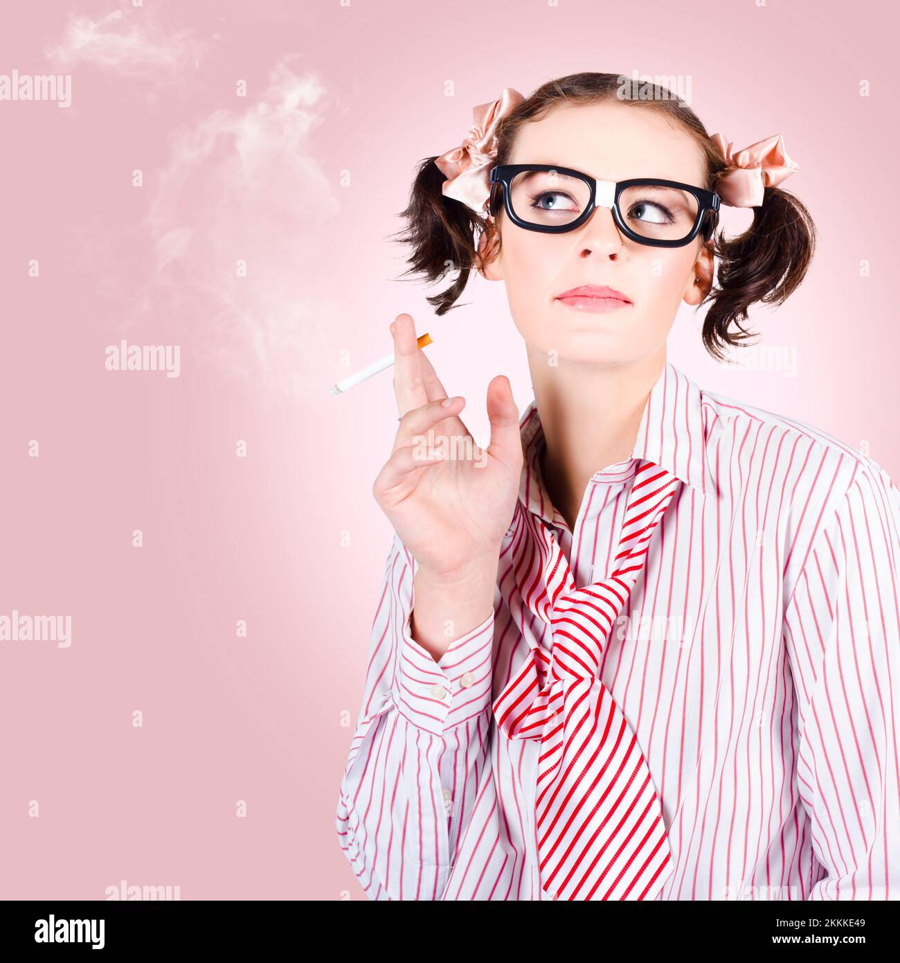 Exhaustion cigarette hi-res stock photography and images - Alamy