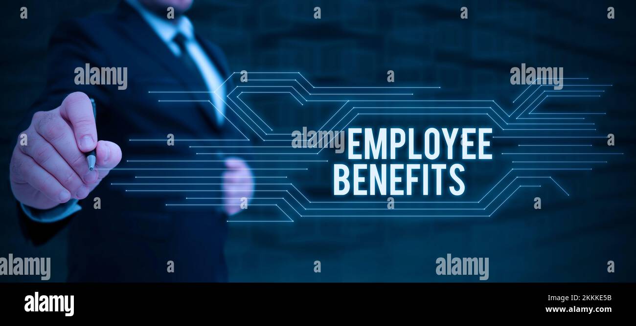 Writing displaying text Employee Benefits. Business concept indirect ... Writing displaying text Employee Benefits. Business concept indirect ...