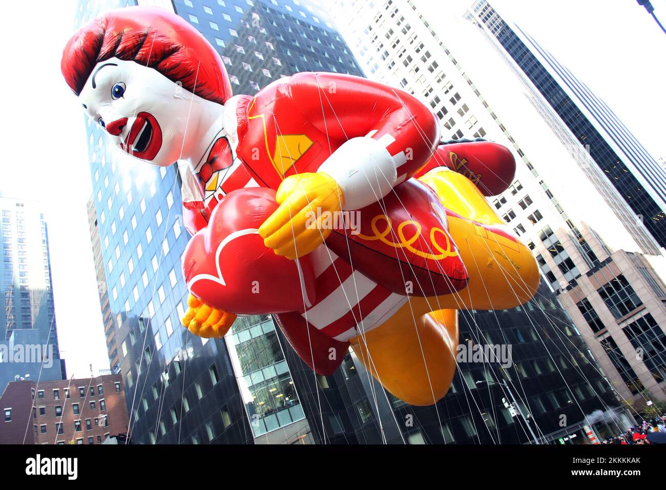 96th Macy's Thanksgiving Day Parade -PICTURED: Ronald McDonald float ...