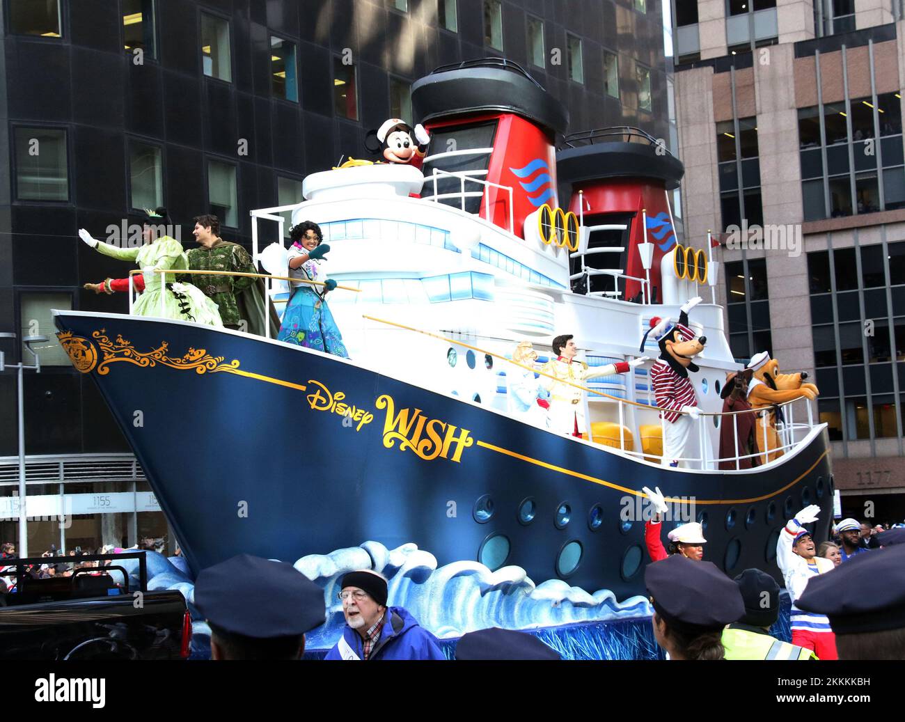 96th Macy's Thanksgiving Day Parade -PICTURED: Magic meets the Sea-Disney cruise line float ...