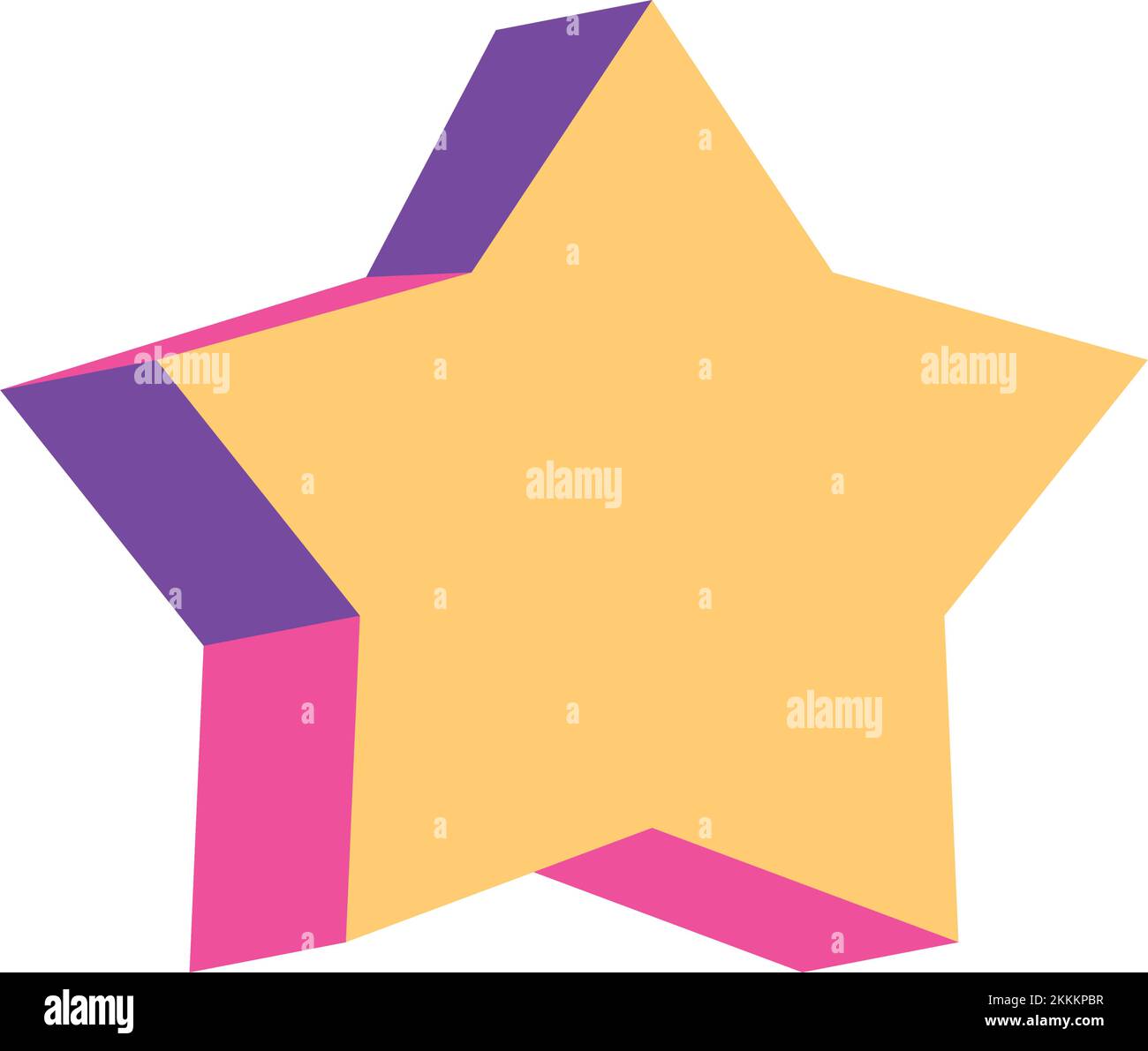 flat star design Stock Vector Image & Art - Alamy