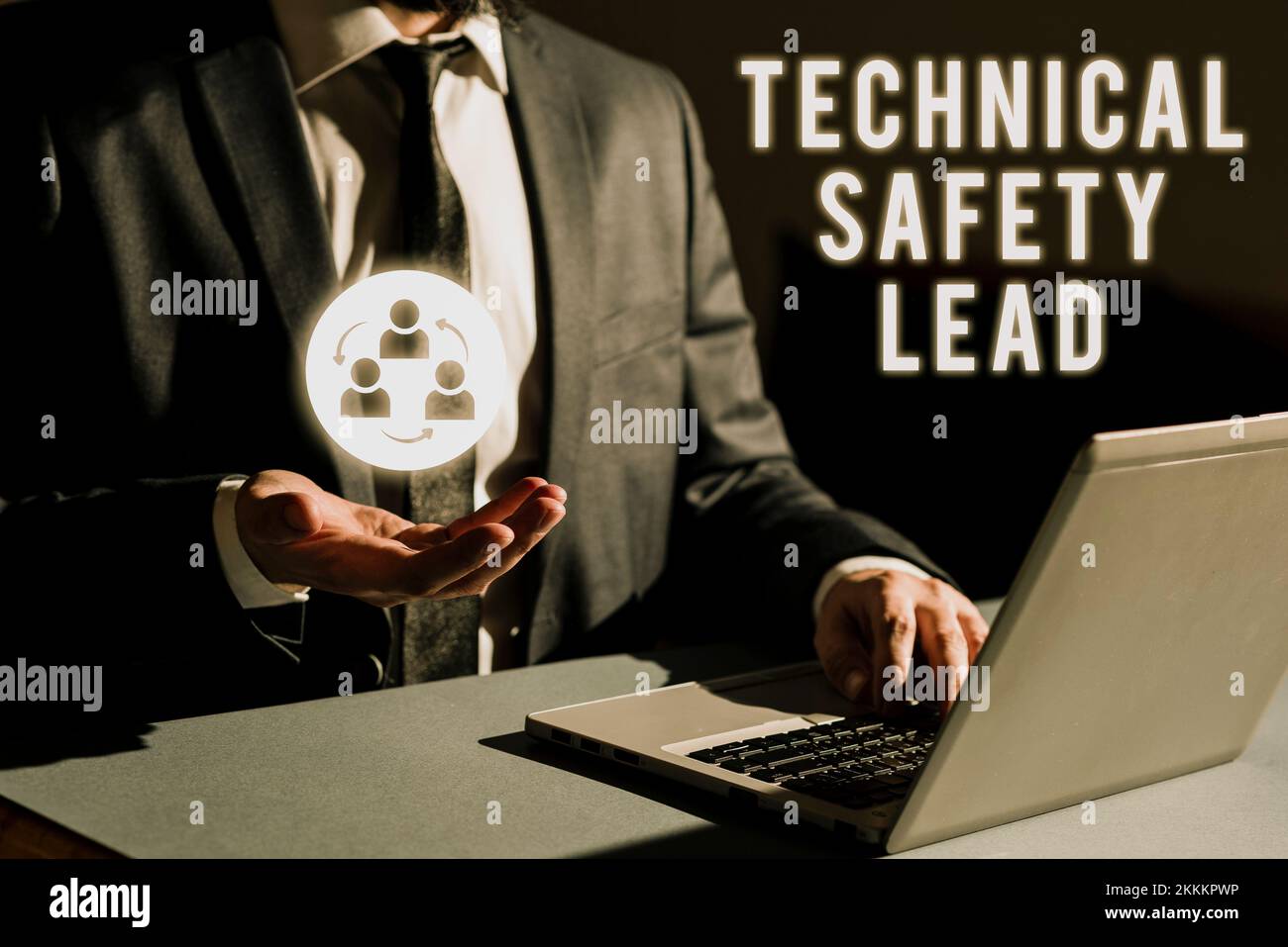 Conceptual display Technical Safety Lead. Business concept Maintain ...