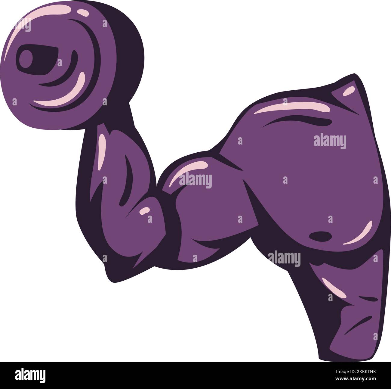 flat muscular arm Stock Vector Image & Art - Alamy