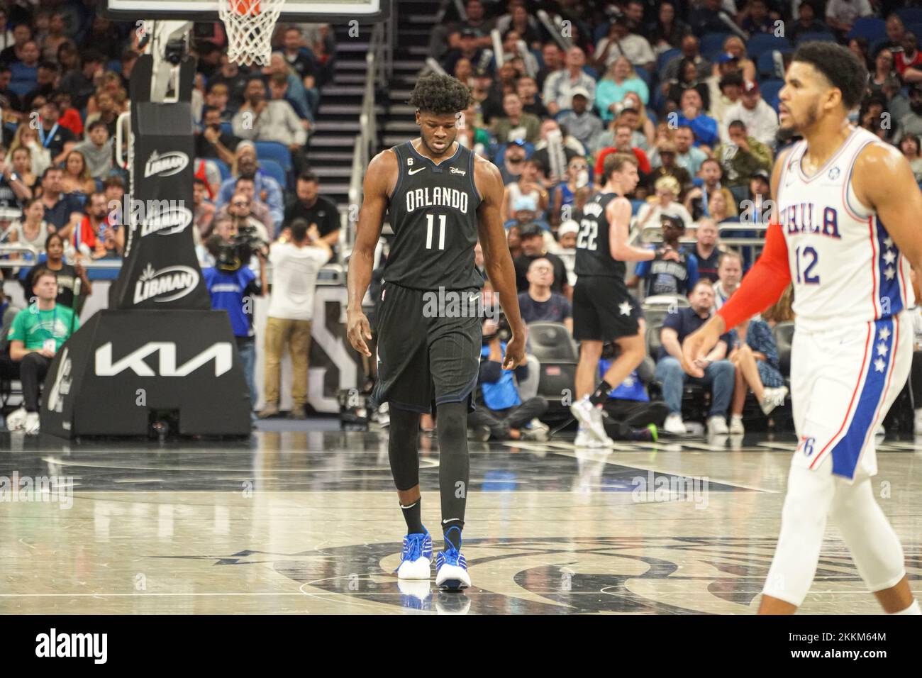 Orlando, Florida, USA, November 25, 2022, Orlando Magic Center Mo Bamba ...