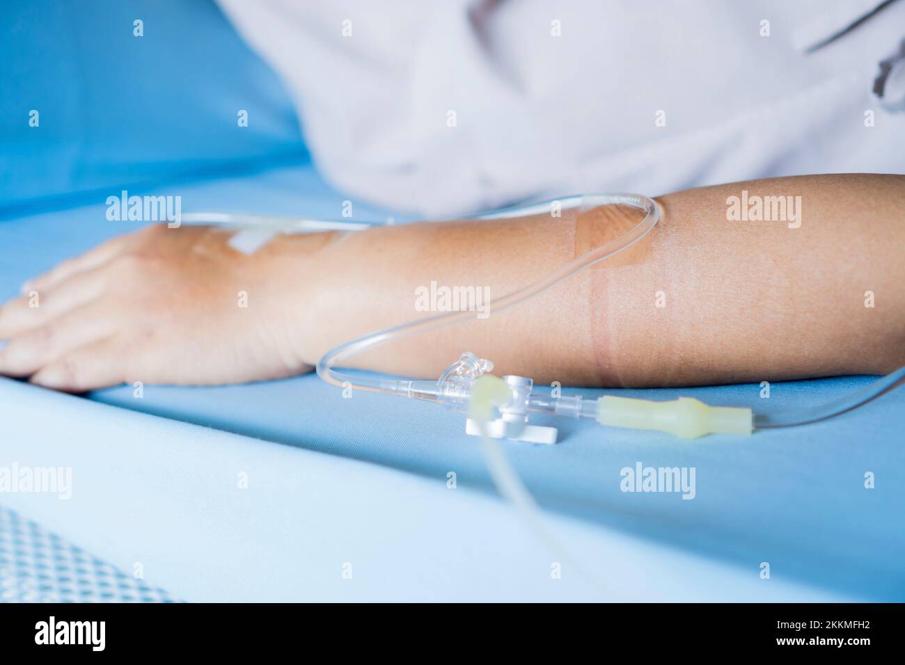 Intravenous drip arm hi-res stock photography and images - Alamy