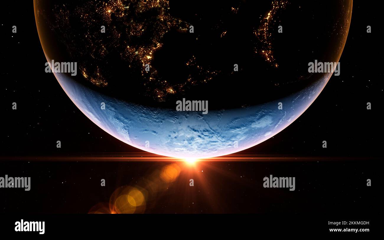 Dusk earth hi-res stock photography and images - Alamy