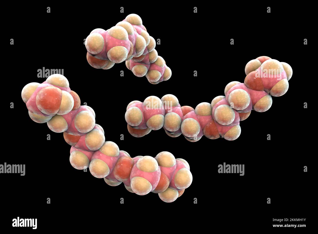 Polyethylene glycol molecule, illustration Stock Photo - Alamy