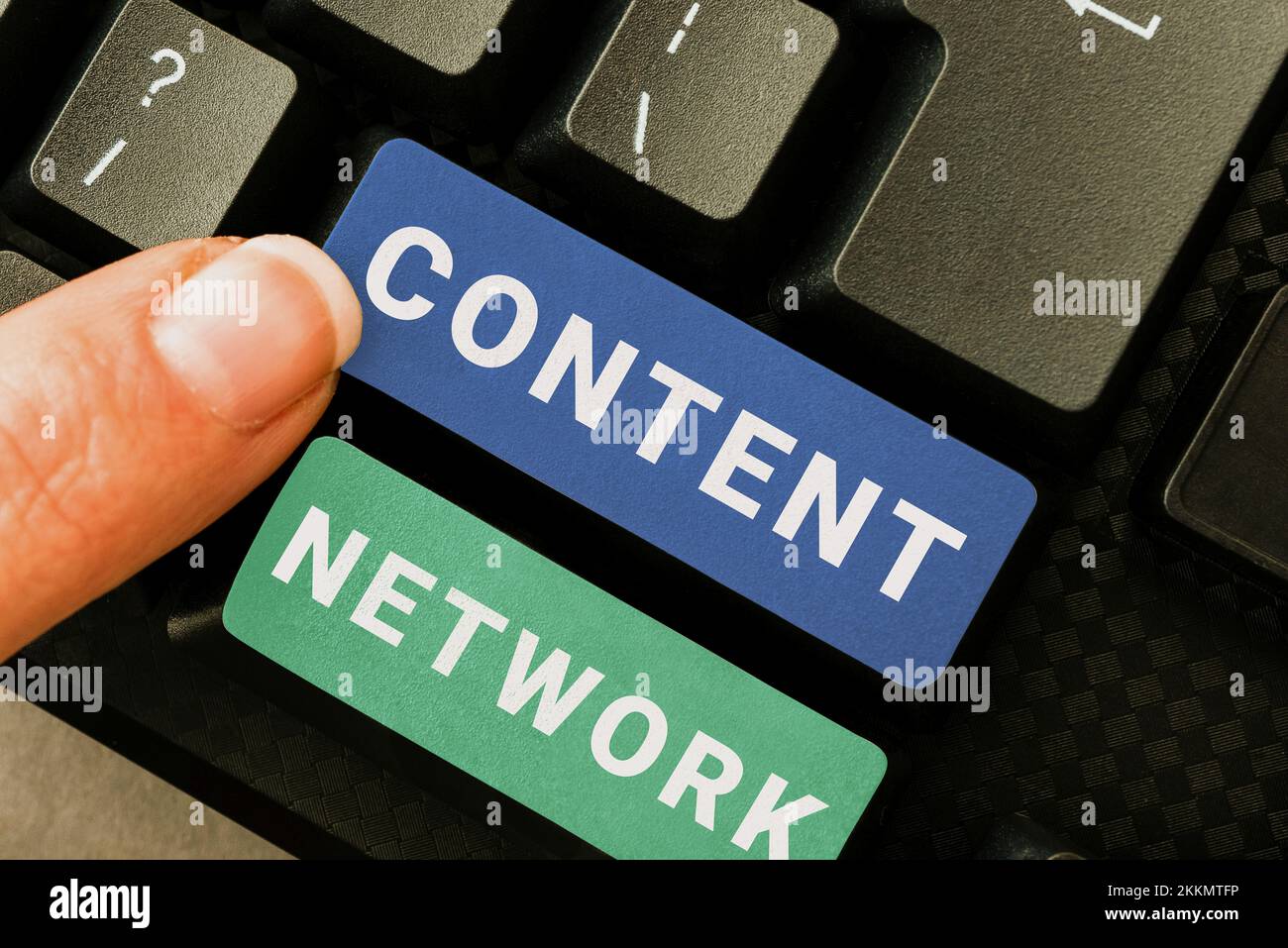 Conceptual caption Content Network. Word Written on A group of Web ...