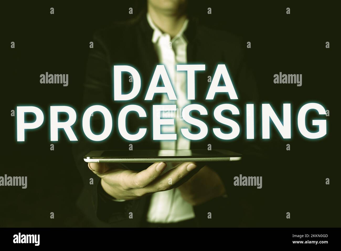 Writing Displaying Text Data Processing Conceptual Photo Collection And Manipulation Of Items