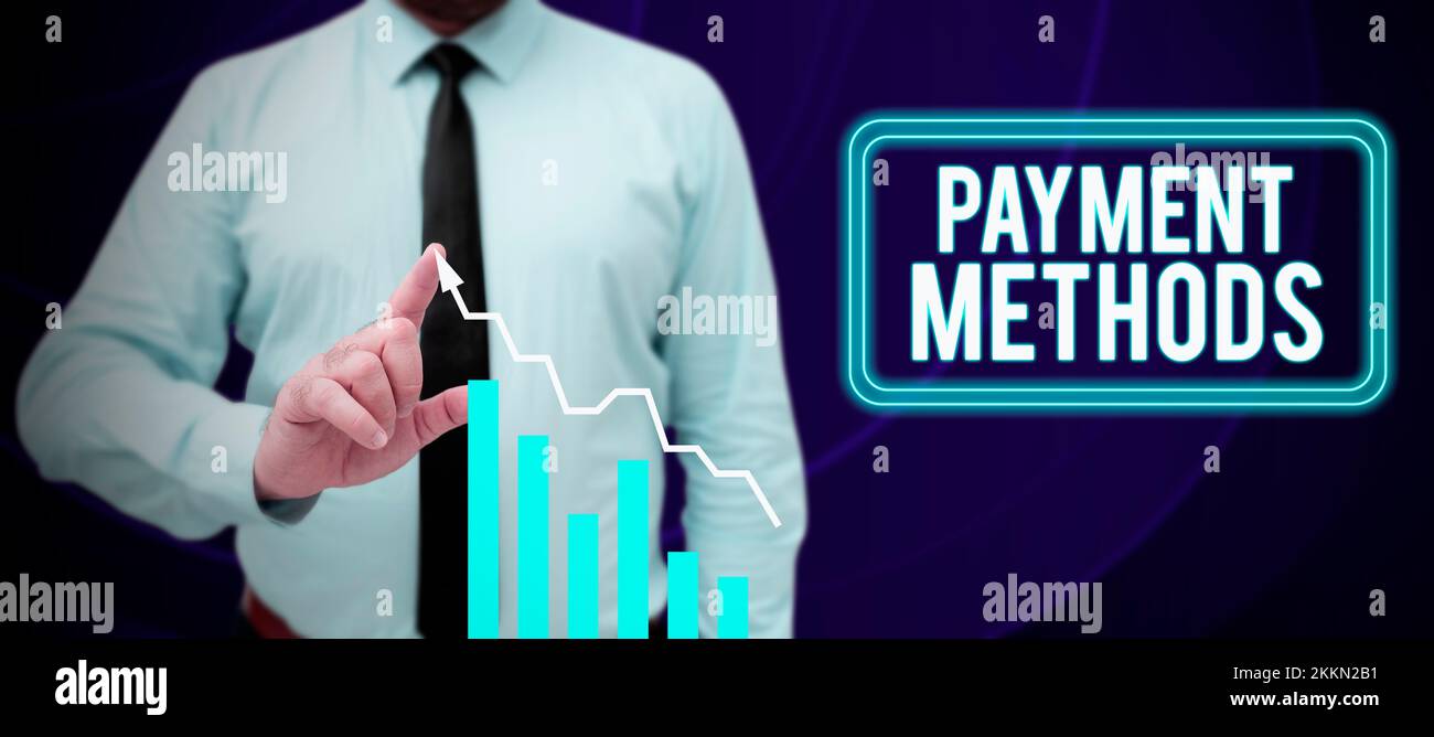 Inspiration showing sign Payment Methods, Business showcase trade of ...