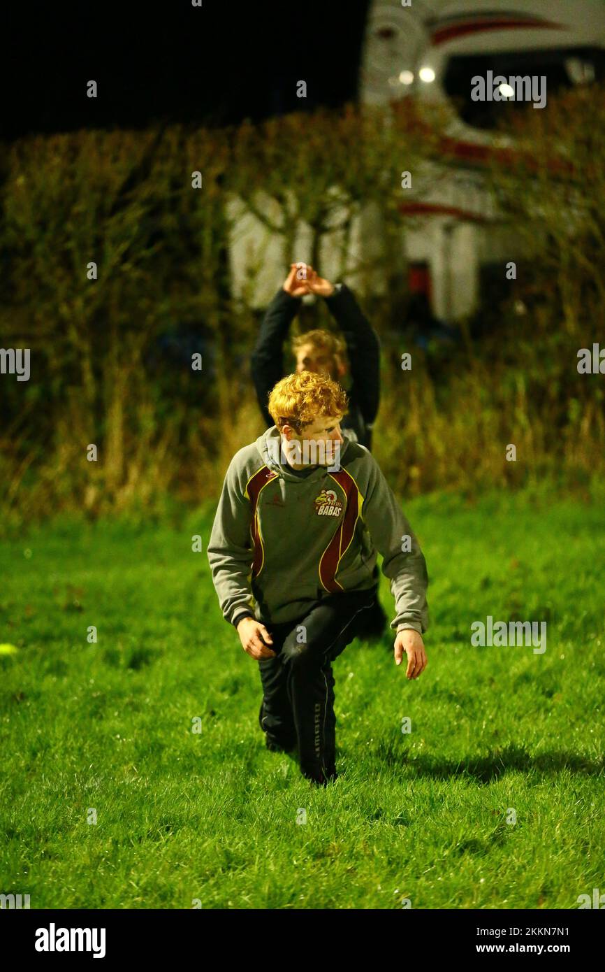 Nantgaredig Legends v Crymych RFC 2022 Stock Photo - Alamy