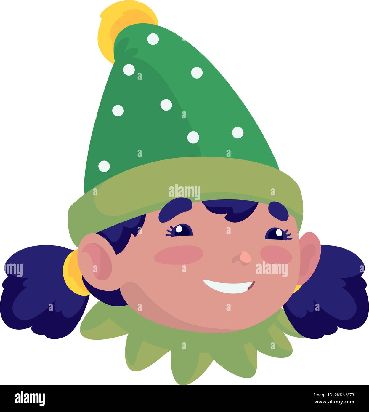 cute elf face Stock Vector Image & Art - Alamy