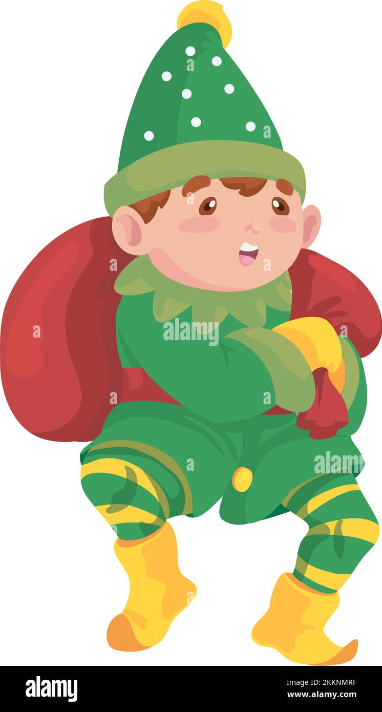 little elf illustration Stock Vector Image & Art - Alamy