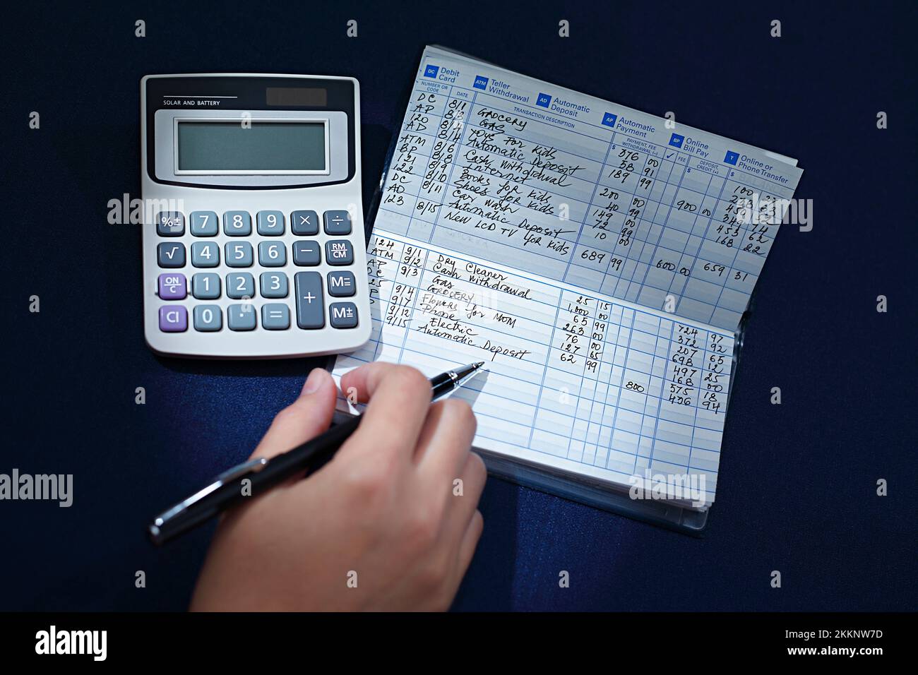 A check register is your personal record of your checking account ...