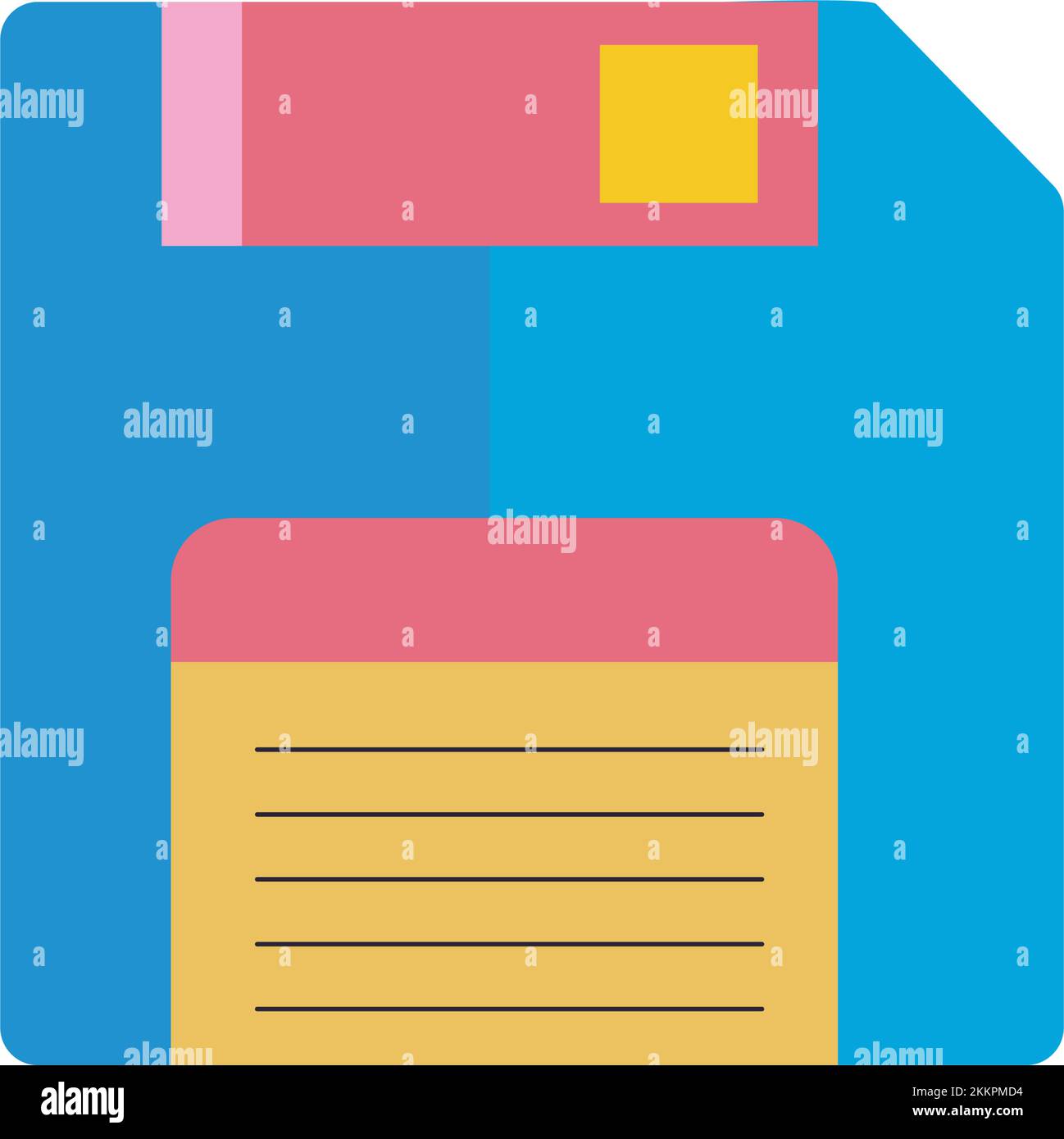colored diskette design Stock Vector Image & Art - Alamy