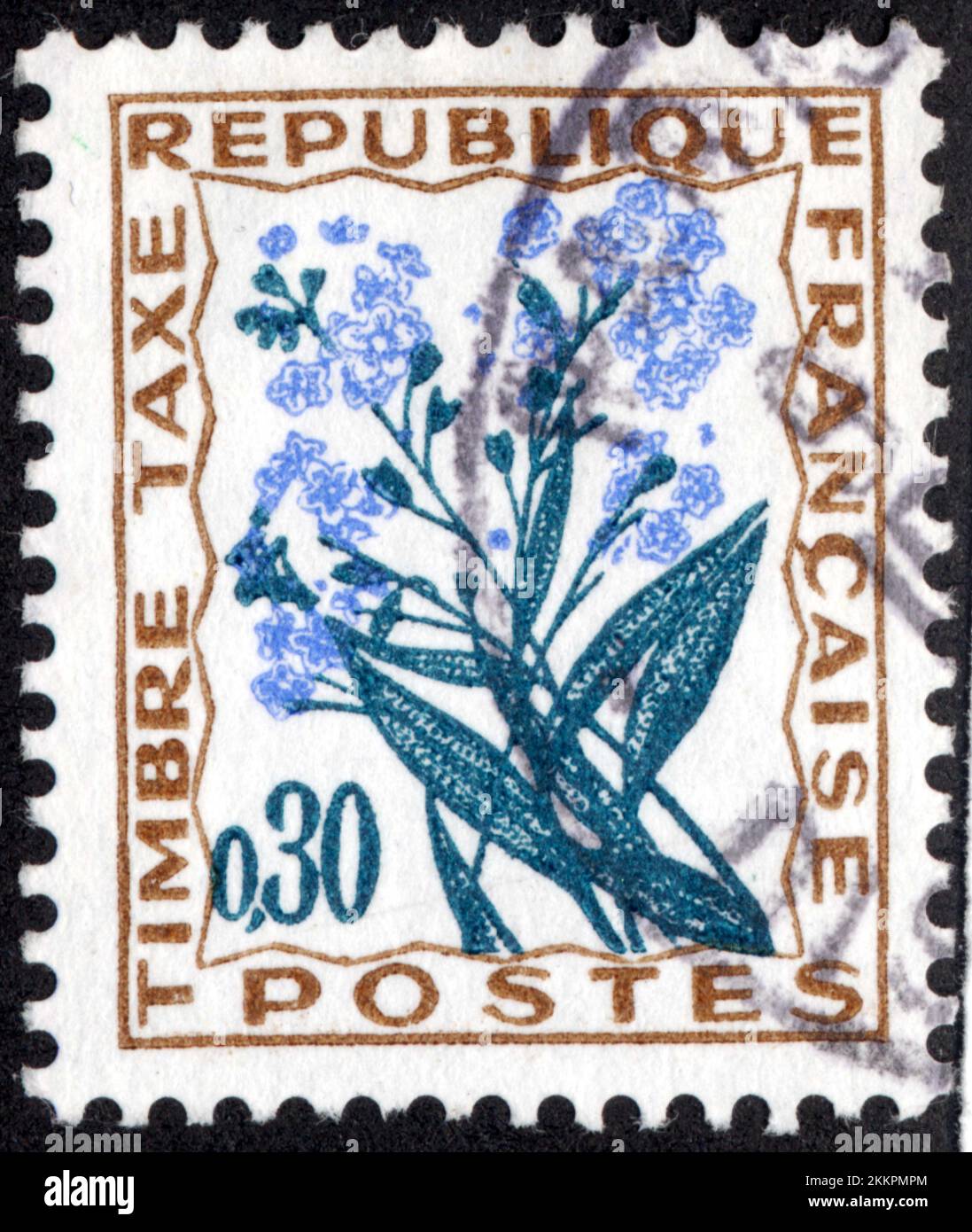 Timbre oblitere hi-res stock photography and images - Alamy