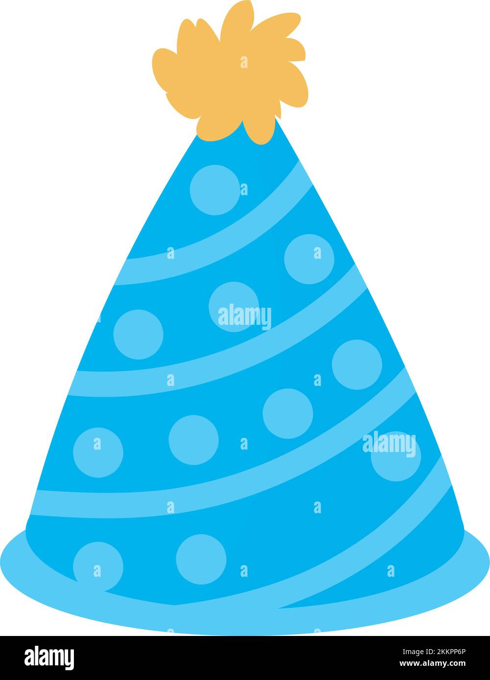 blue party hat Stock Vector Image & Art - Alamy