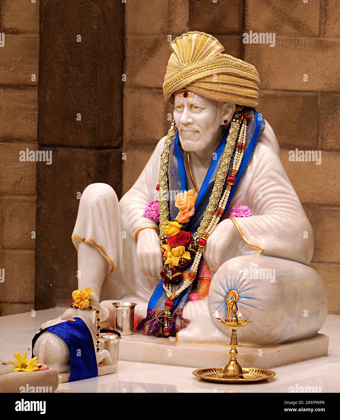 Sai Baba of Shirdi Stock Photo - Alamy