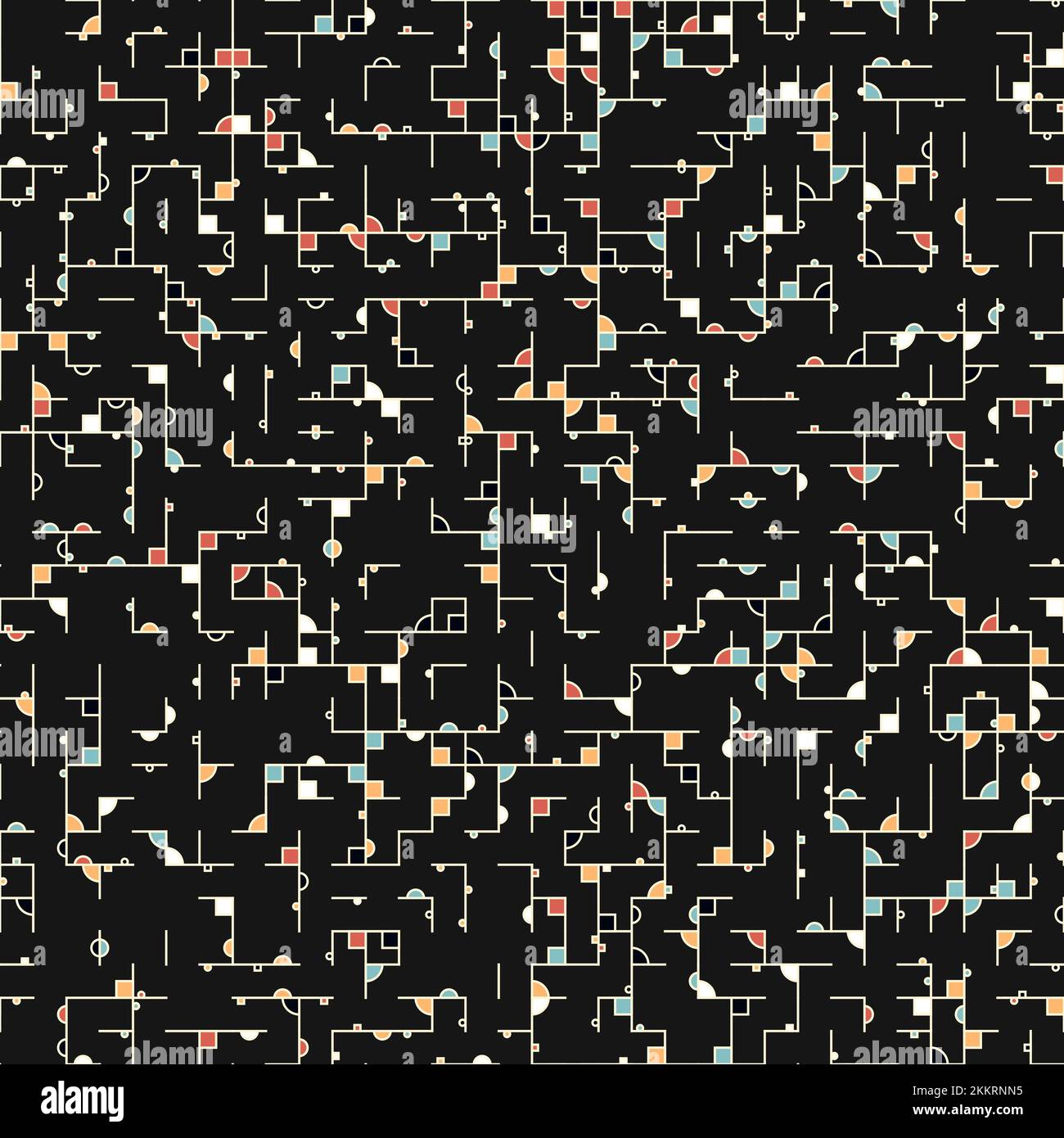 Decorative diagrame color geometric background illustration Stock ...