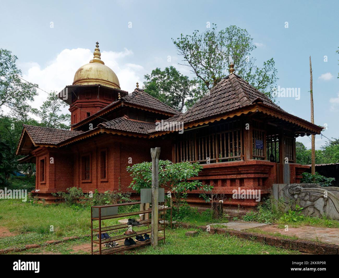 Newly built Shri Saptakoteshwara Temple of God Shiva near River ...