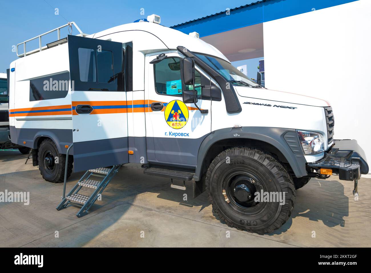 MOSCOW REGION, RUSSIA - AUGUST 18, 2022: Emergency rescue vehicle ...
