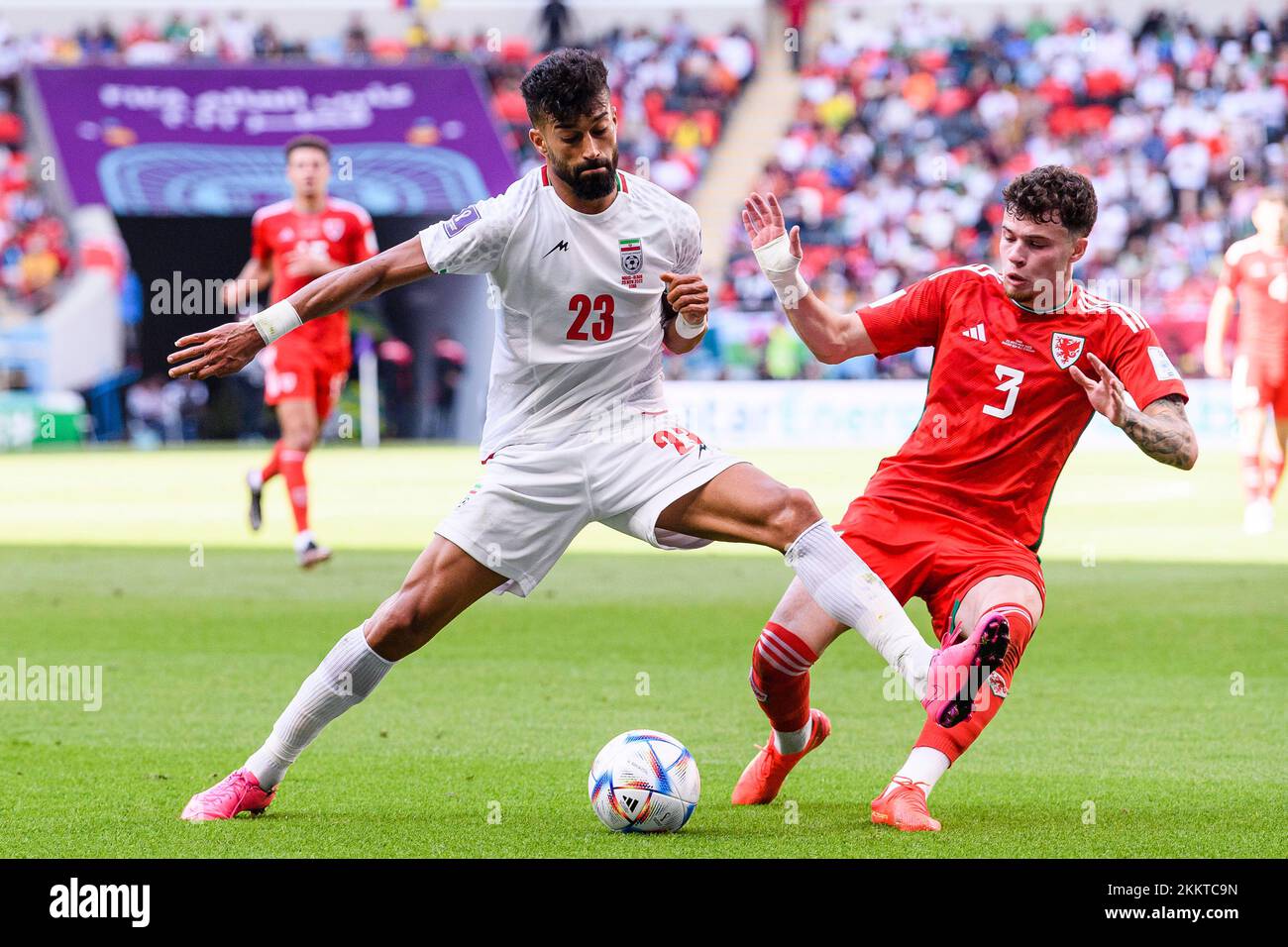 Fifa world cup 2022 wales vs iran hi-res stock photography and images ...