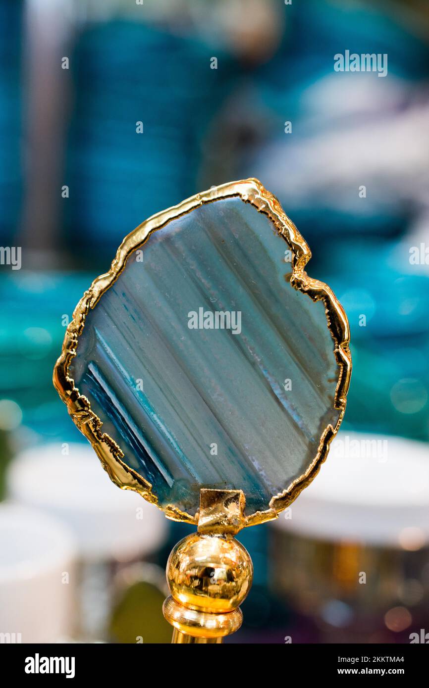 Piece of natural mineral gemstones of a certain type Stock Photo - Alamy
