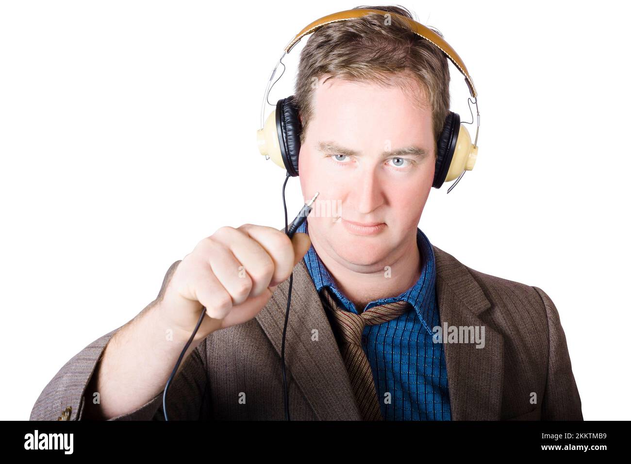 Old man tuning radio hi-res stock photography and images - Alamy