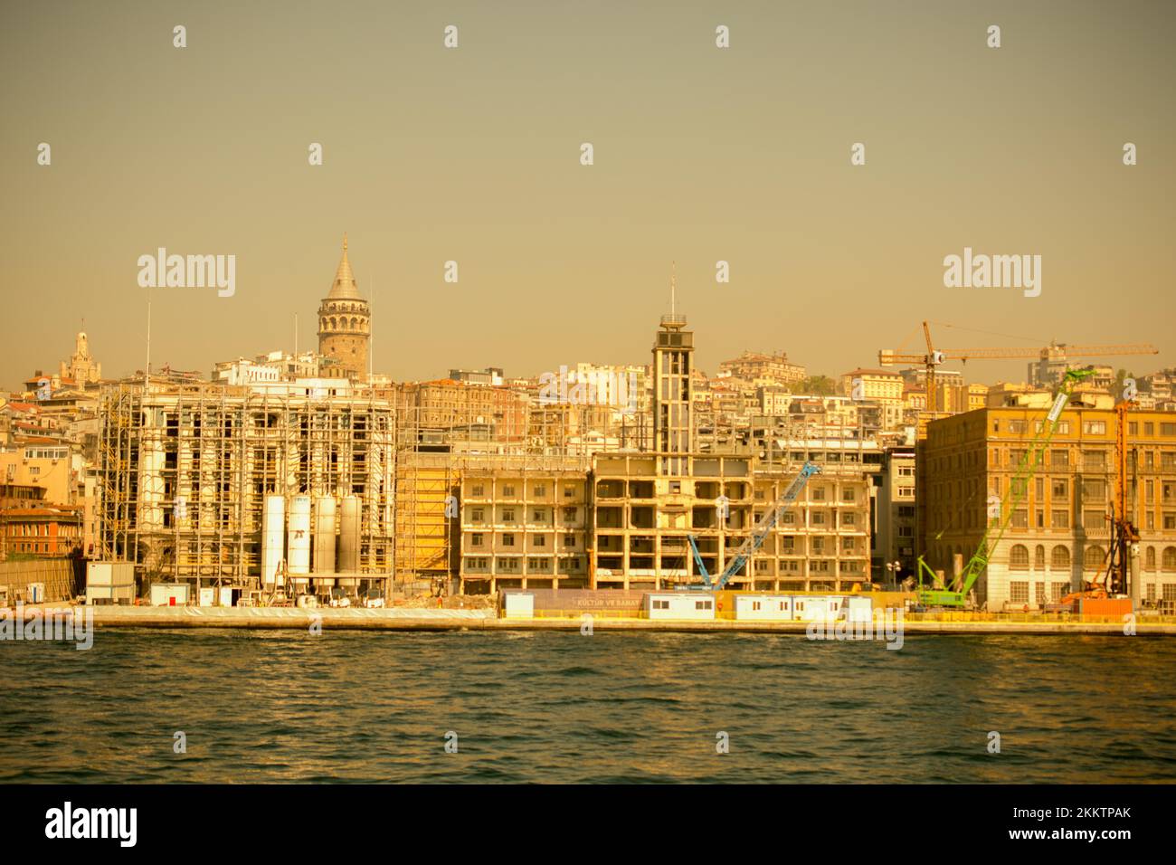 Stanbul city skyline. Travel Turkey background. Urban panoramic view ...