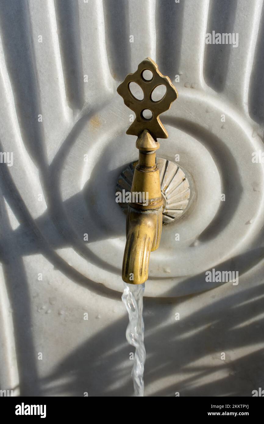 Turkish Ottoman style water tap examples Stock Photo - Alamy