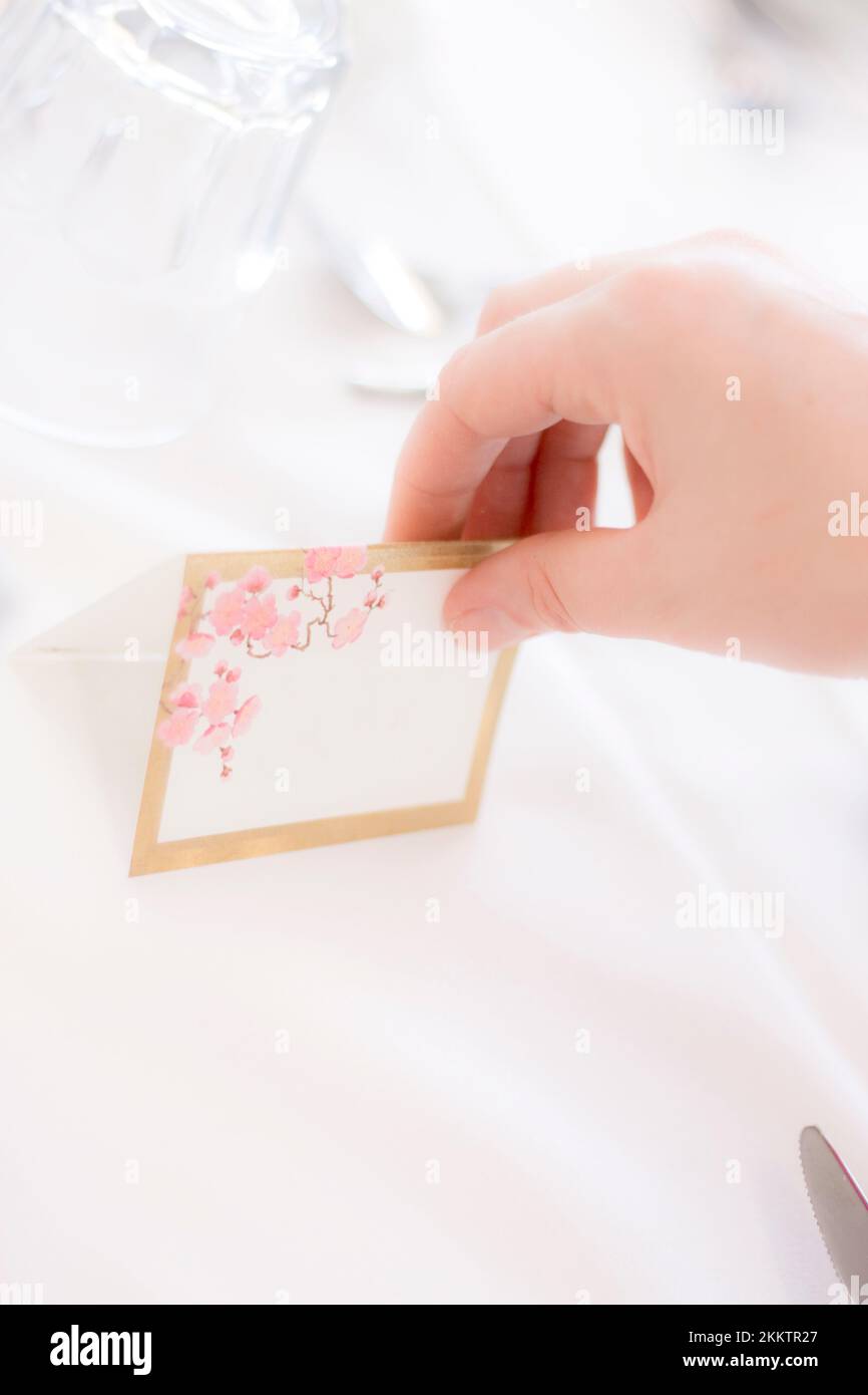 Table name places hi-res stock photography and images - Alamy