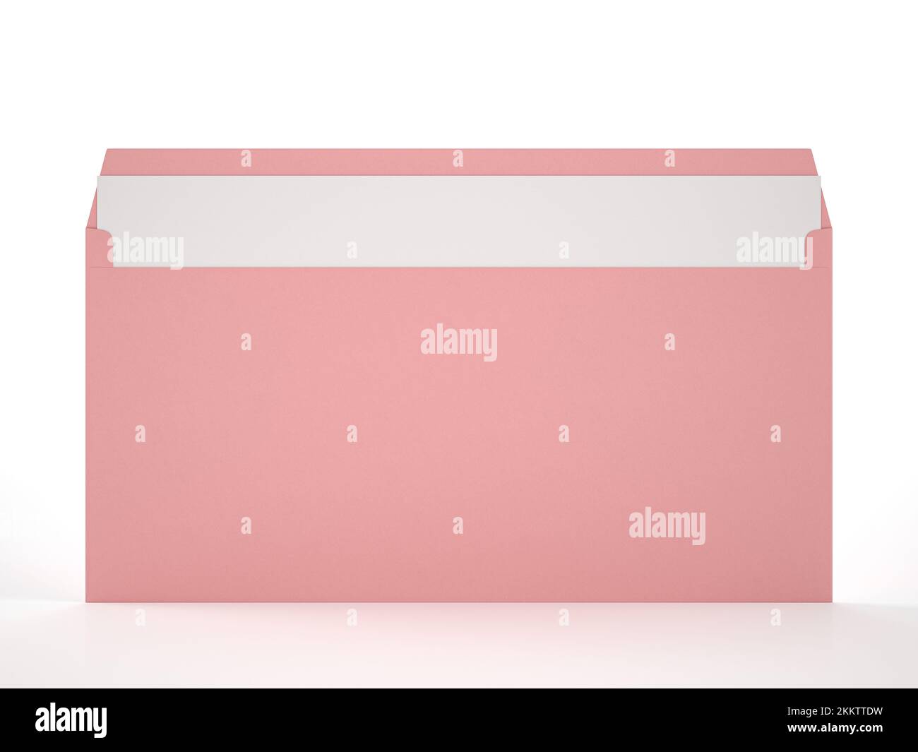Envelope on a white background. 3d illustration Stock Photo - Alamy