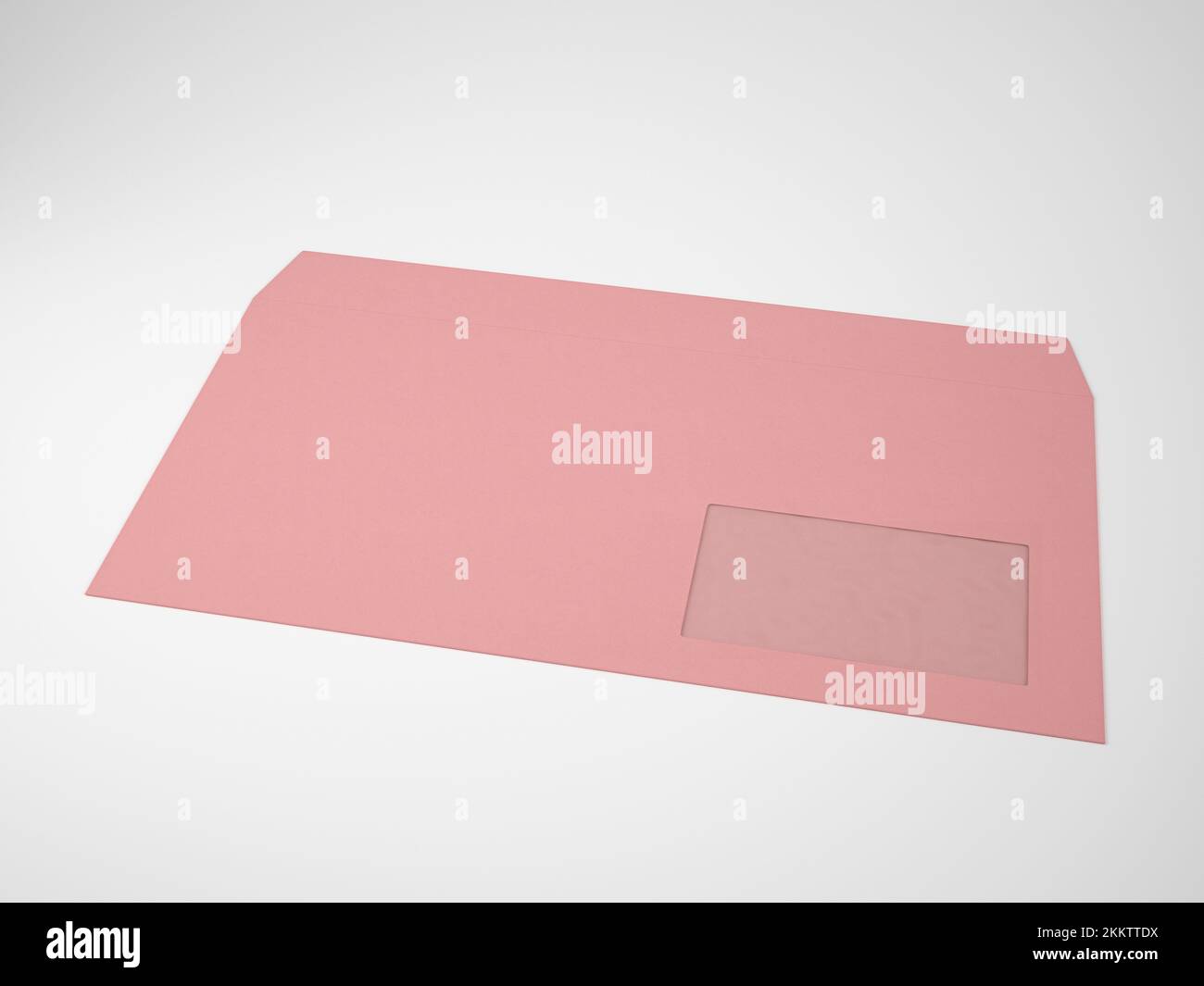 Envelope on a white background. 3d illustration Stock Photo - Alamy