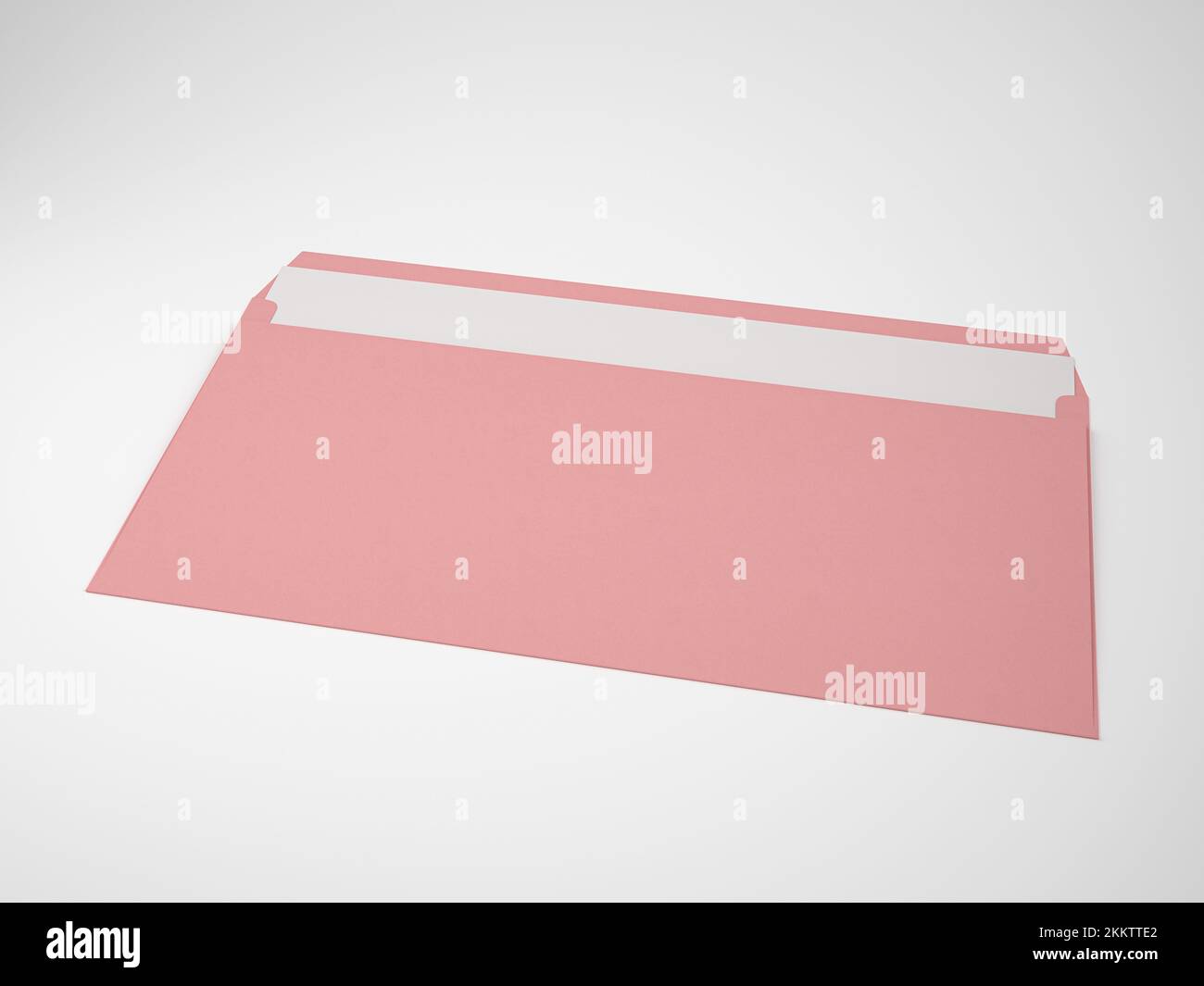 Envelope on a white background. 3d illustration Stock Photo - Alamy