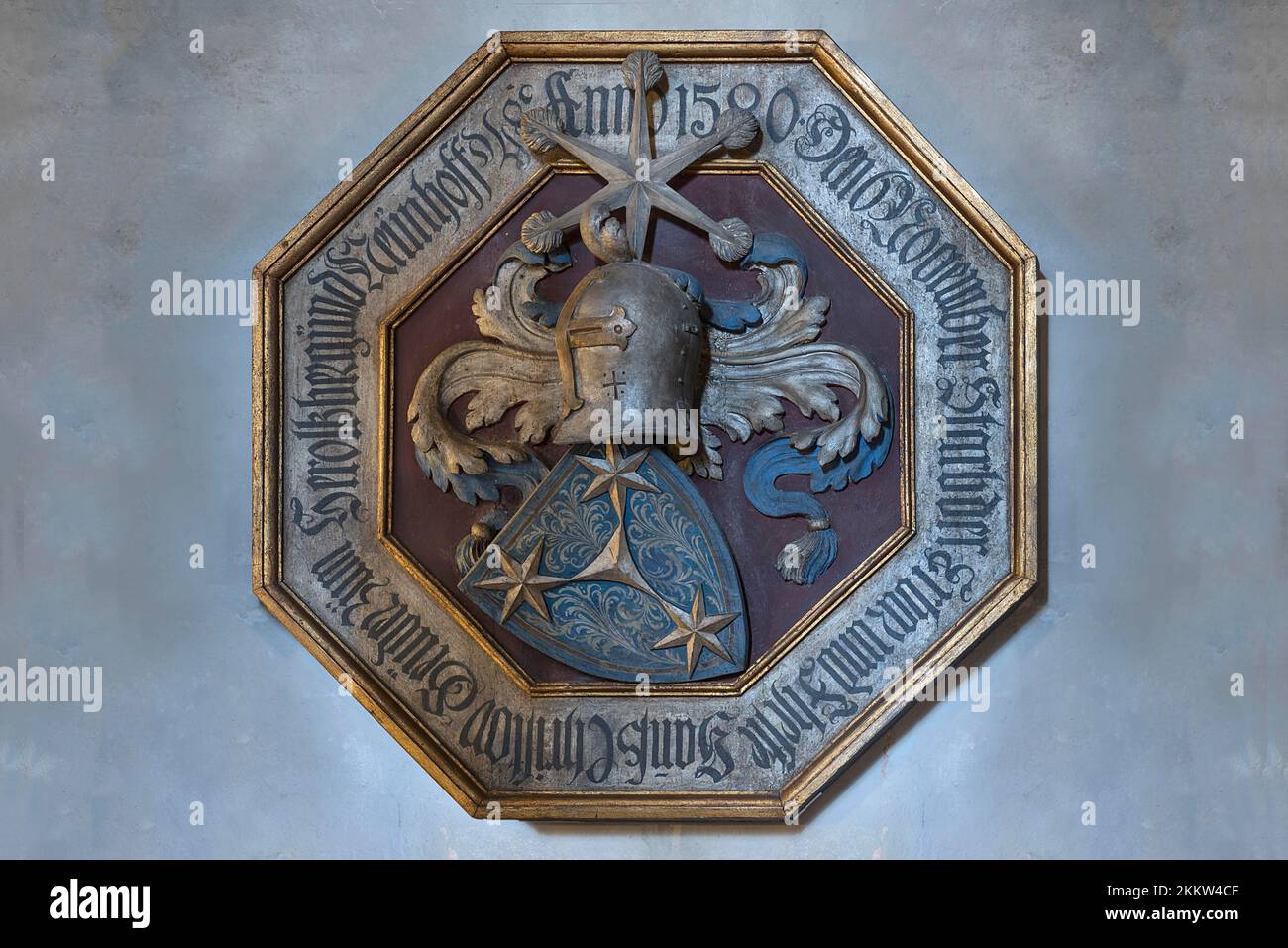 Funerary Shield by Hans Christoph von Geuder Heroldsberg, 1580, in the ...