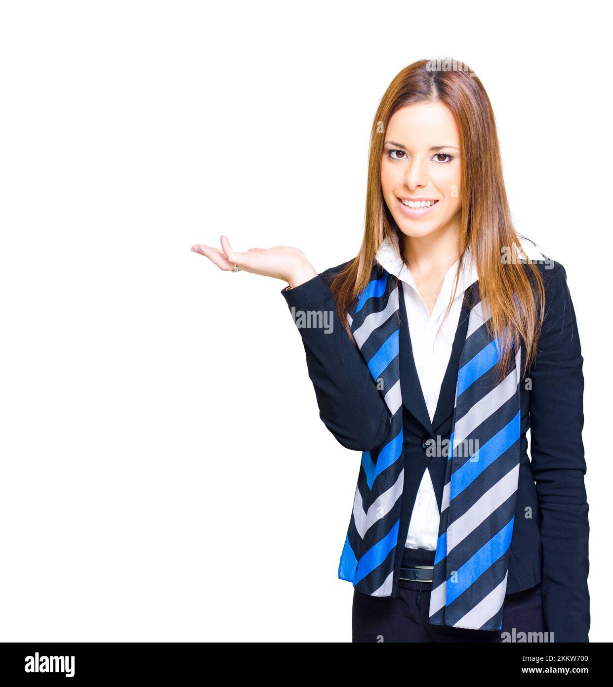 Hand palm extended Cut Out Stock Images & Pictures - Alamy