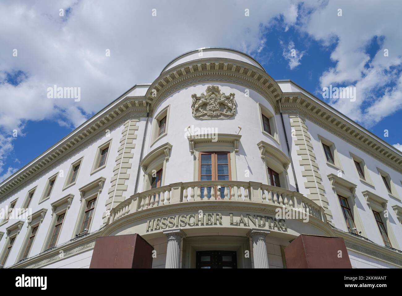 Hessian Parliament, City Palace, Schlossplatz, Wiesbaden, Hesse ...
