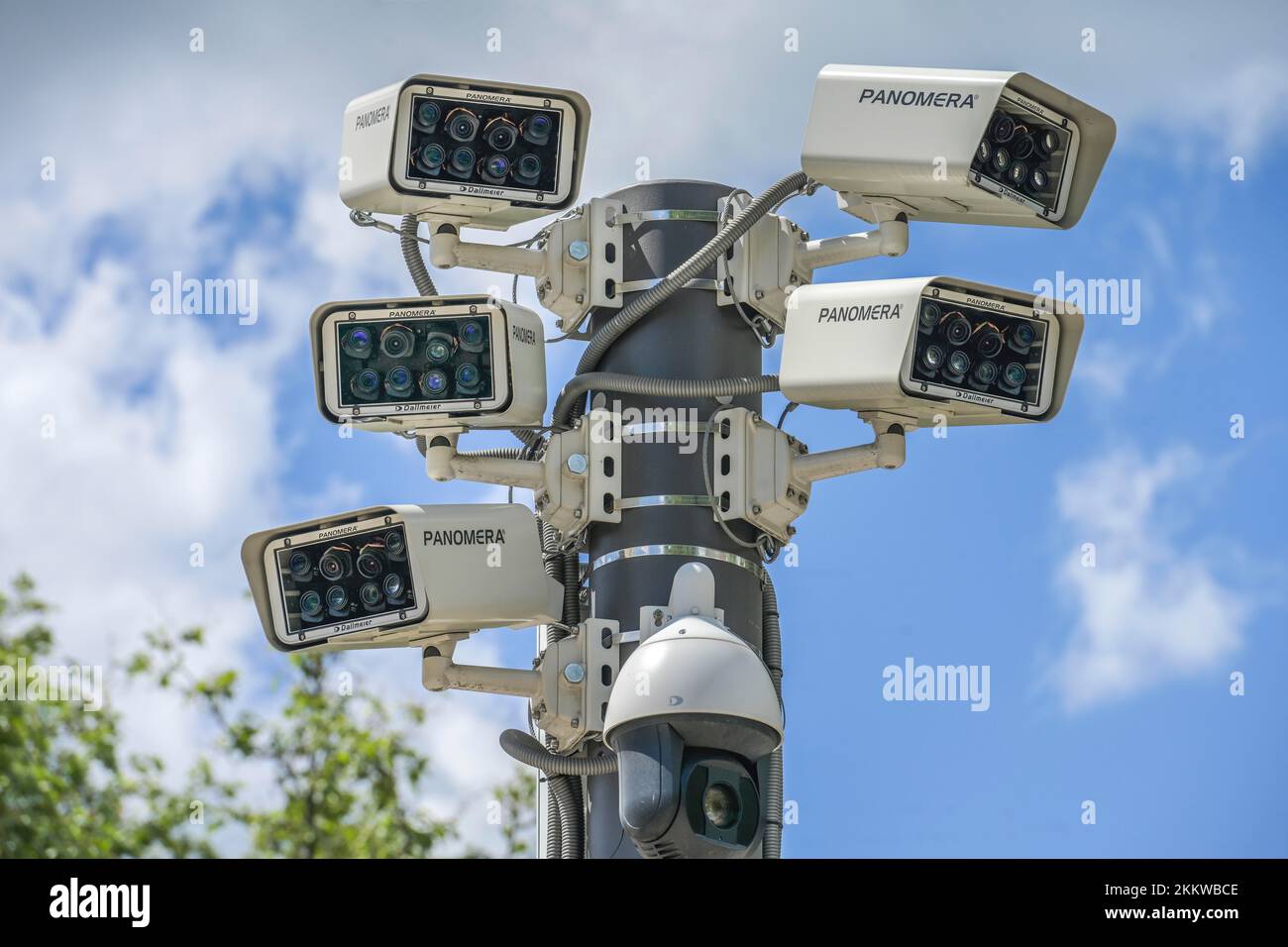Surveillance cameras, Wiesbaden, Hesse, Germany, Europe Stock Photo - Alamy