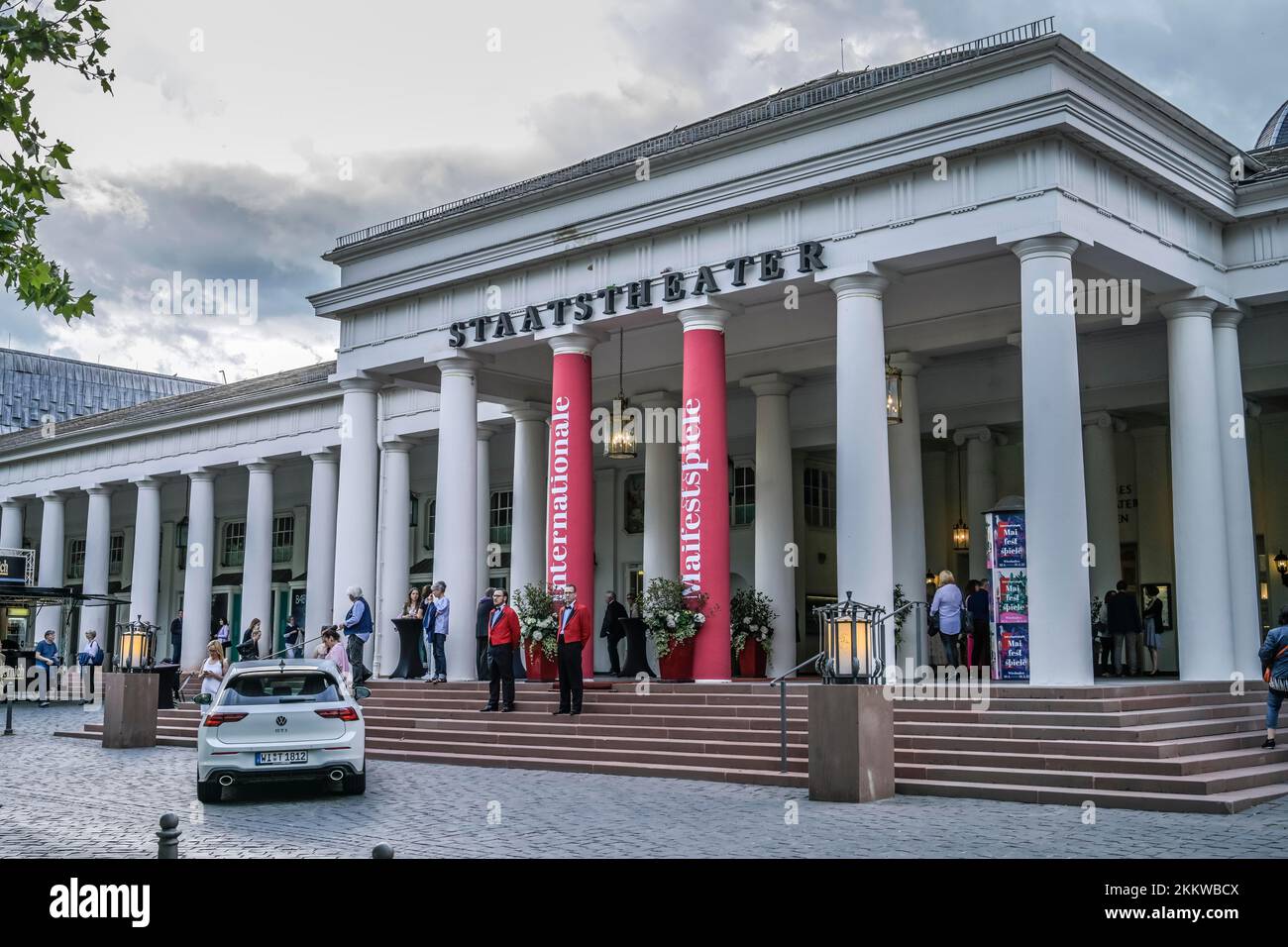 Hessian state theatre wiesbaden hi-res stock photography and images - Alamy
