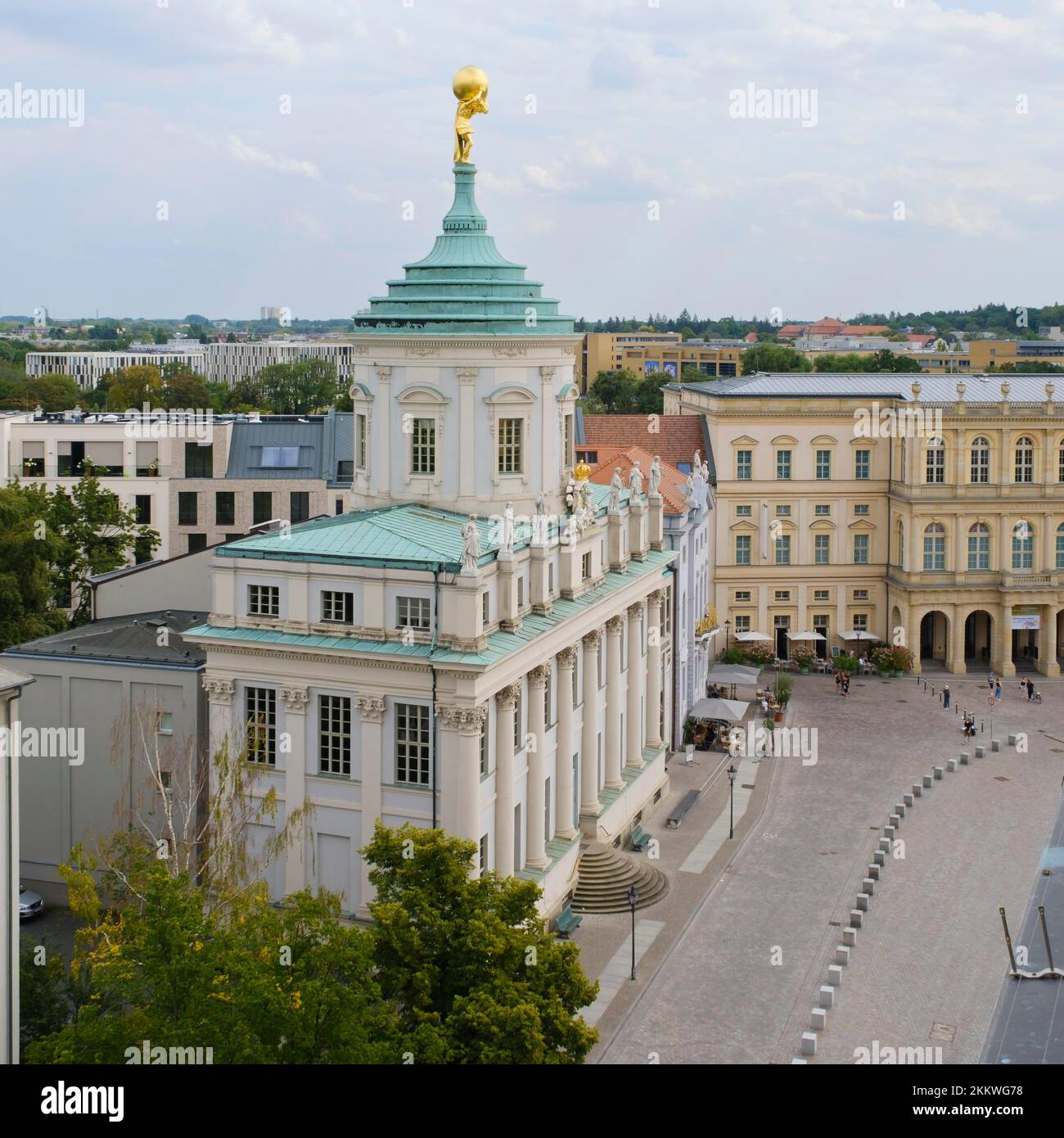 Potsdam old town hall atlas hi-res stock photography and images - Alamy