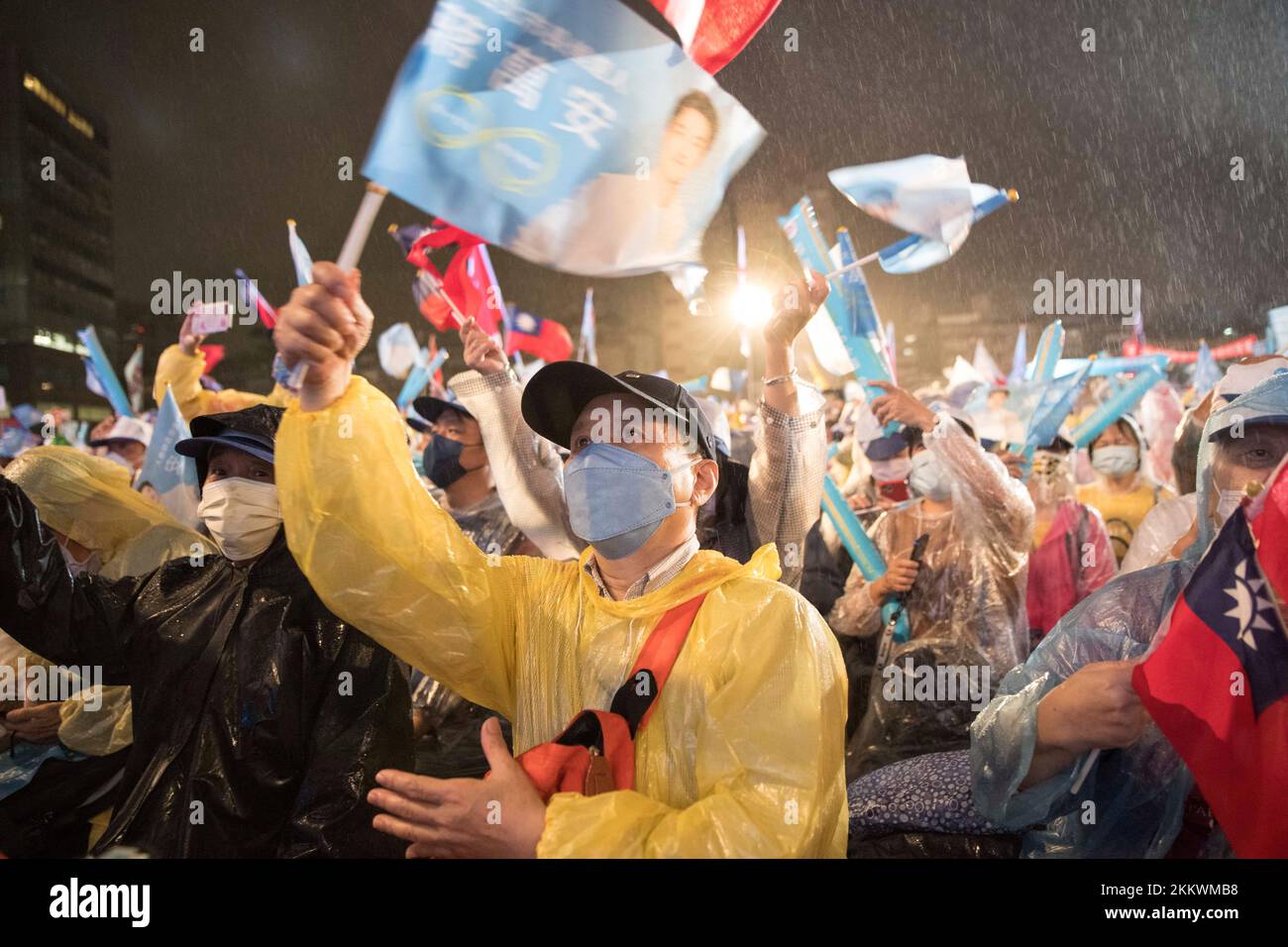 November 25, 2022, Taipei, N/A for Taiwan, Taiwan: A rally of support ...