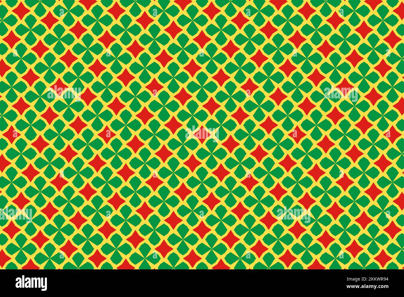 Geometric pattern in the colors of the national flag of Republic of the ...