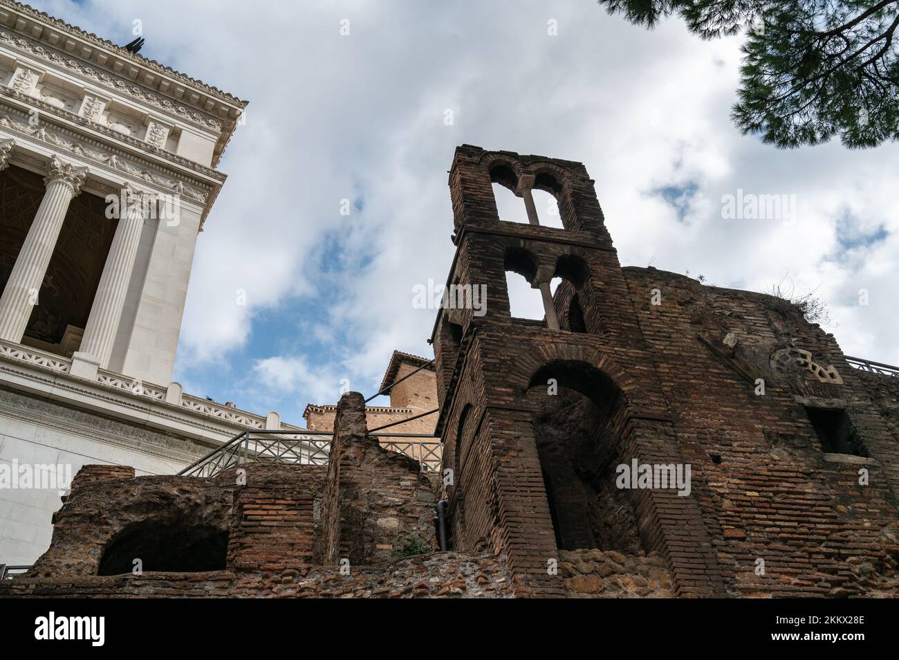 Rome, Italy - October 22, 2022: The Insula dell'Ara Coeli. Insula on ...